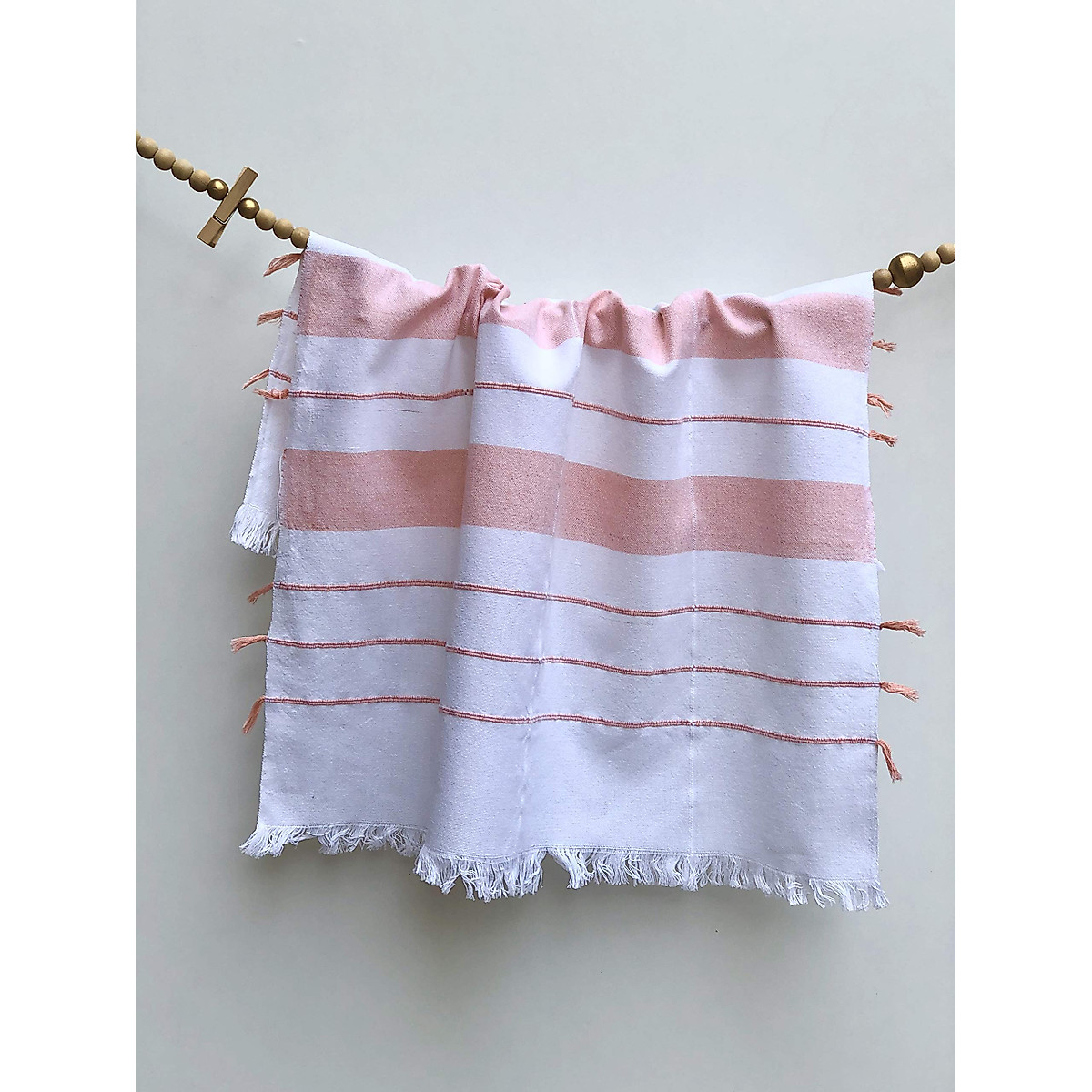 GuaTela Hand/Dish Towel - Salmon Dawn