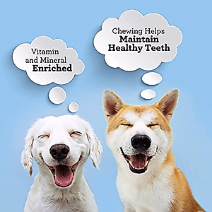 SmartBones Stuffed Twistz 6 Count, Rawhide-Free Chews For Dogs Stuffed With Pork Flavor