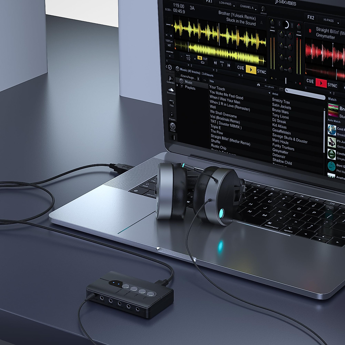 DriverGenius External 7.1/5.1USB Sound Card, with 3.5mm MIC and 2.1 SPDIF - Compatible for Windows 11 & Mac (U2AUDIO7-1)