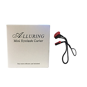 Alluring Mini Eyelash Curler Red/Black for Inner & Outer Corner Lashes