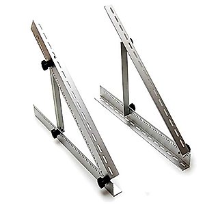 Adjustable Solar Panel Mount Mounting Rack Bracket Set Rack Folding Tilt Legs, Boat, RV, Roof Off Grid (40.5 - inch Length)