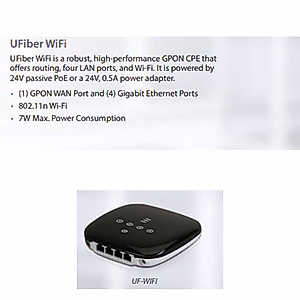 UFiber UF-WiFi-US WiFi 4-Port GPON Router WiFi Gigabit 300Mbps 802.11n (10-Pack)