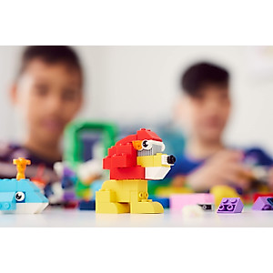 Max Build More Construction Themed 100 Pc Brick Set (3 Pack) by ZURU Over 300+ Toy Building Blocks, 3 Models to Build, Dragon Attack, Green Castle, and Space Car (Compatible with Major Brands)