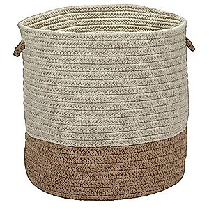 Sunbrella Coastal Basket A013X011 Basket, 13" x 13" x 11", Alpaca