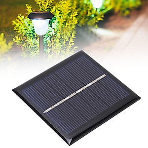 Solar Panel, Polysilicon Solar Charging Board 0.6W 3V for Small Household Lighting System