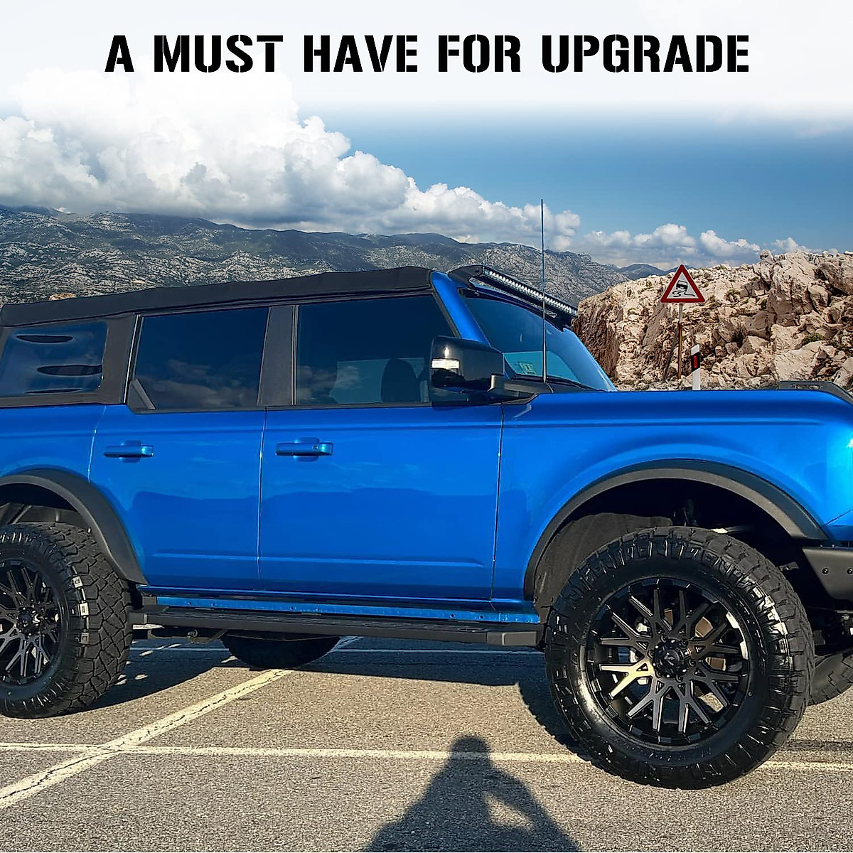 Snailfly Running Board Fit for FORD BRONCO 4Door 2021 2022 2023 2024 2025 Side Step Bars