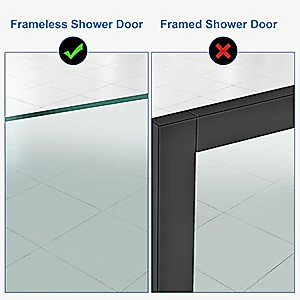 BPB Over Shower Door Hooks - 2 Pack Double Over Glass Hooks Extended 7.5Inch Bathroom Hook Drilling-Free Hanger for Hanging Towel, Robe, Loofah, Squeegee (Silver)