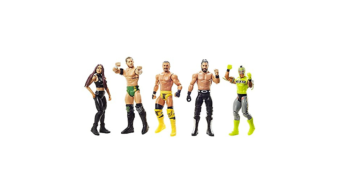WWE Angel Garza Action Figure - Collectible 6 in Poseable