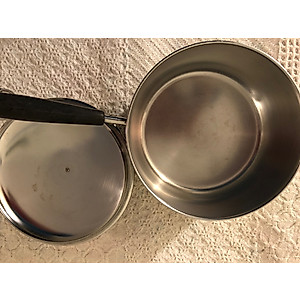 Vtg Revere Ware SS Copper Bottom 1 1/2qt Saucepan