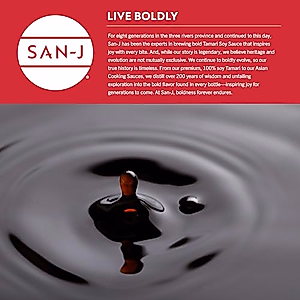 San-J - No Soy Tamari - Specially Brewed Soy Sauce Alternative - 10 oz. Bottle