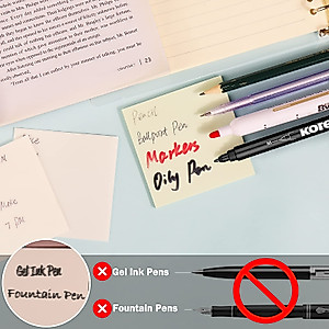 AIERSA Transparent Sticky Notes, 400Pcs Clear Sticky Notes Tabs Set, for Annotation Books,Page Markers,Index,Bible Accessories,Aesthetic School Study Supplies(3"x3",2.28"x1.45",2.24"x0.7",1.73"x0.47")