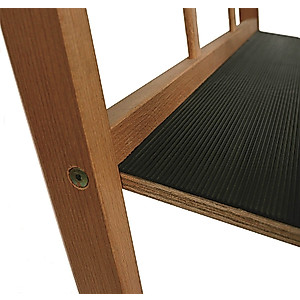 Cappelletto Allegra Wood Print Rack Premium Large Display, Storage Rack for Poster, Prints, Panels Art Shows - Natural