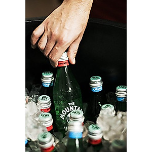Mountain Valley Sparkling Water, 333 mL Glass Bottles (Pack of 24)