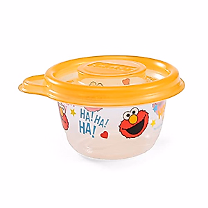 GladWare - Multi Pack - 9ct - Sesame Street Food Storage Containers with Lids | Mixed Sizes Kids Food Containers with Sesame Street Designs, 18 Pc Set | Elmo, Big Bird, Cookie Monster Food Containers