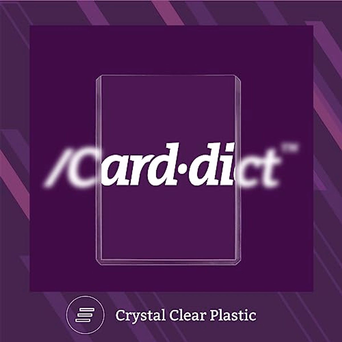 /CARD·DICT 50ct Top Loaders Compatible with Pokemon Trading Card 35pt 3” x 4“ Rigid Sports Cards Protectors, Hard Plastic Sleeves Toploader for MTG, Yugioh, Baseball, Sports Game Trading Card