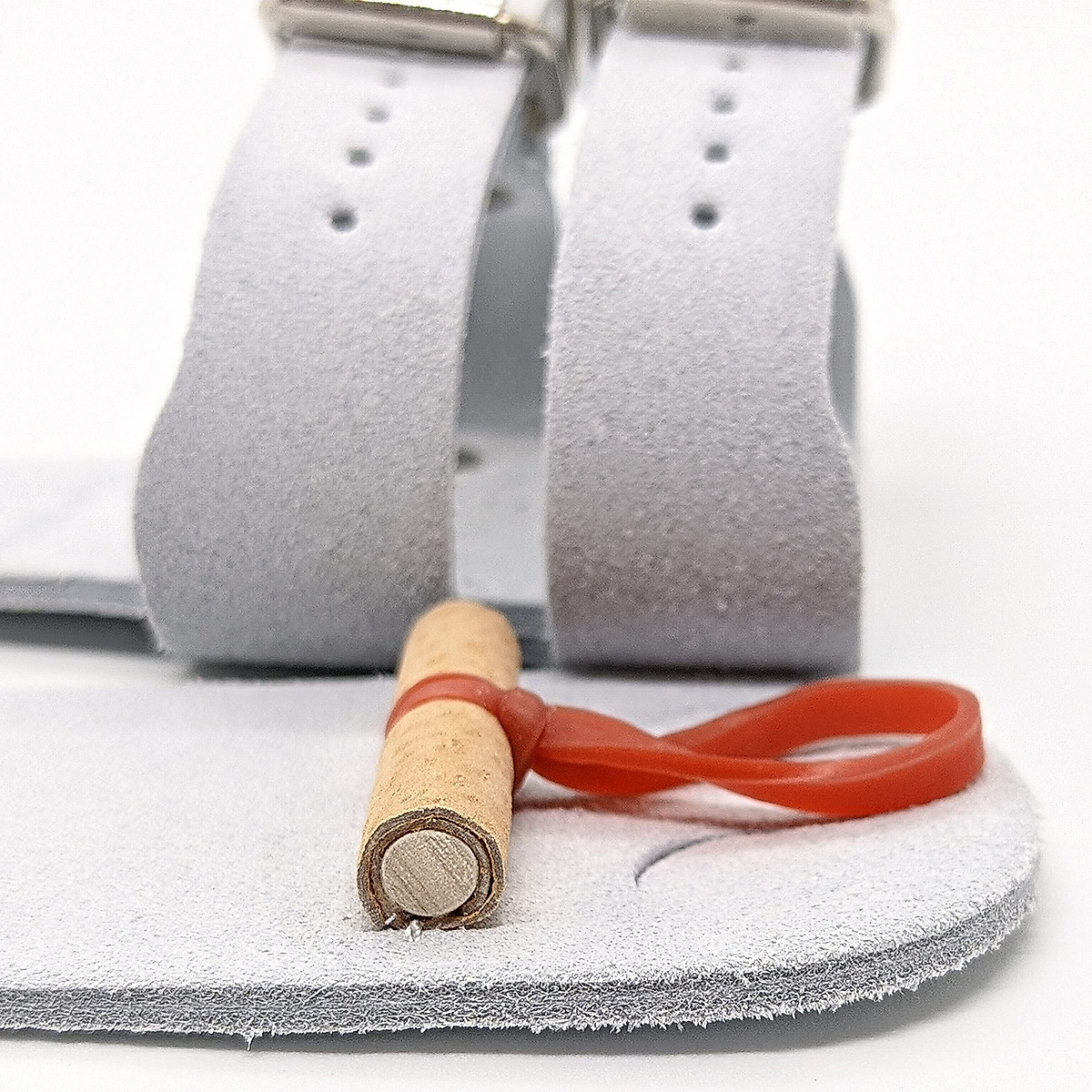 ZHEZHERA Authentic Dowel Gymnastics Grips for Girls (Double Buckle - Sold in Pairs) | Hand Guards | Palm Grips for Uneven Bars (1 | Small)