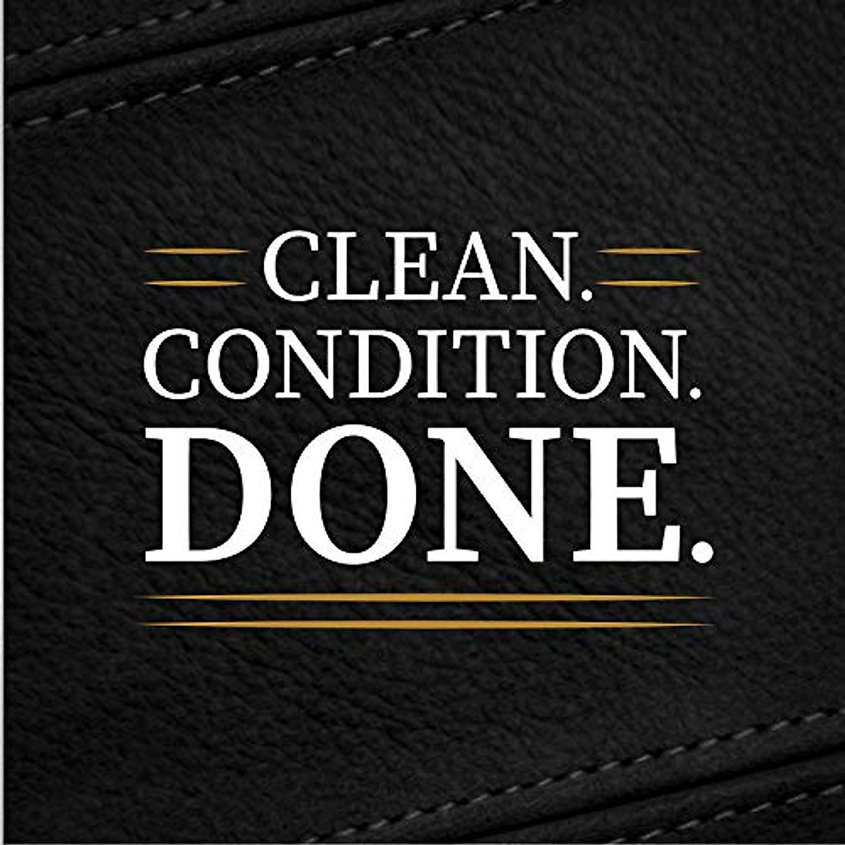 Lexol Leather Care Kit Conditioner and Cleaner, Use on Car Leather, Furniture, Shoes, Bags and Accessories, Trusted Leather Care Since 1933, Quick & Easy 2-Step Regimen, 16.9 oz Bottles Plus 2 Sponges,Black
