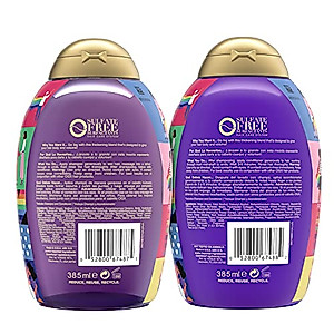 OGX Thick & Full + Biotin & Collagen Extra Strength Volumizing Shampoo + Conditioner with Vitamin B7 & Hydrolyzed Wheat Protein for Fine Hair, 13 fl oz, Pack of 2