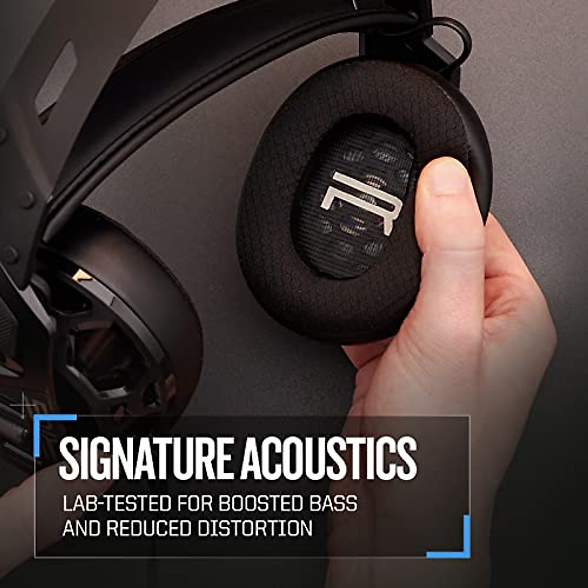 RIG 500 PRO HS GEN 2 Competition Grade Playstation Gaming Headset for PS4, PS5 and Nintendo Switch - 50mm Speaker Drivers - Flip-to-Mute Microphone - Black