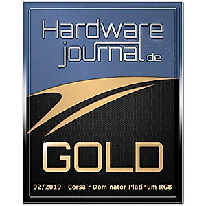 Corsair Dominator Platinum RGB 32GB (2x16GB) DDR4 3200 (PC4-25600) C16 1.35V Desktop Memory