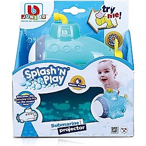 Bburago B16-89001 BB Junior Splash N Play Submarine Projector, Blue, Standard Size