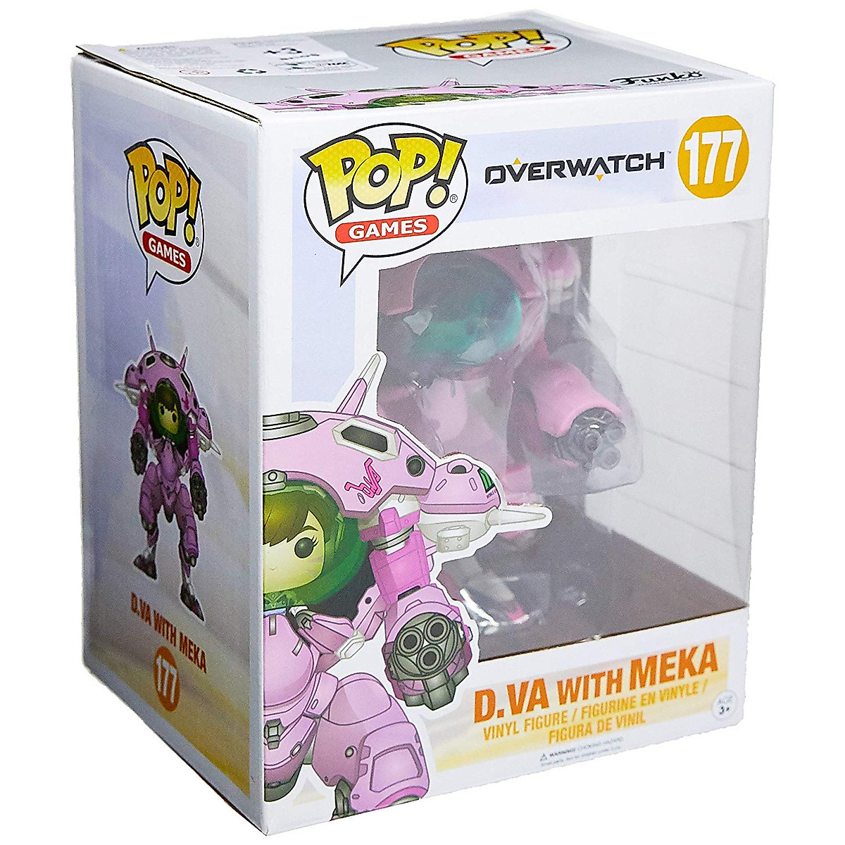 Funko POP Games: Overwatch D.VA & Meka 6" POP and Buddy Toy Figure, 36 months to 1200 months