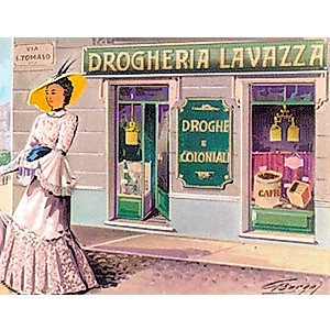 Lavazza: "Dek" Roasted Ground Coffee, Decaffeinated Intense Taste 8.8 Ounce (250gr) Packages (Pack of 2) [ Italian Import ]