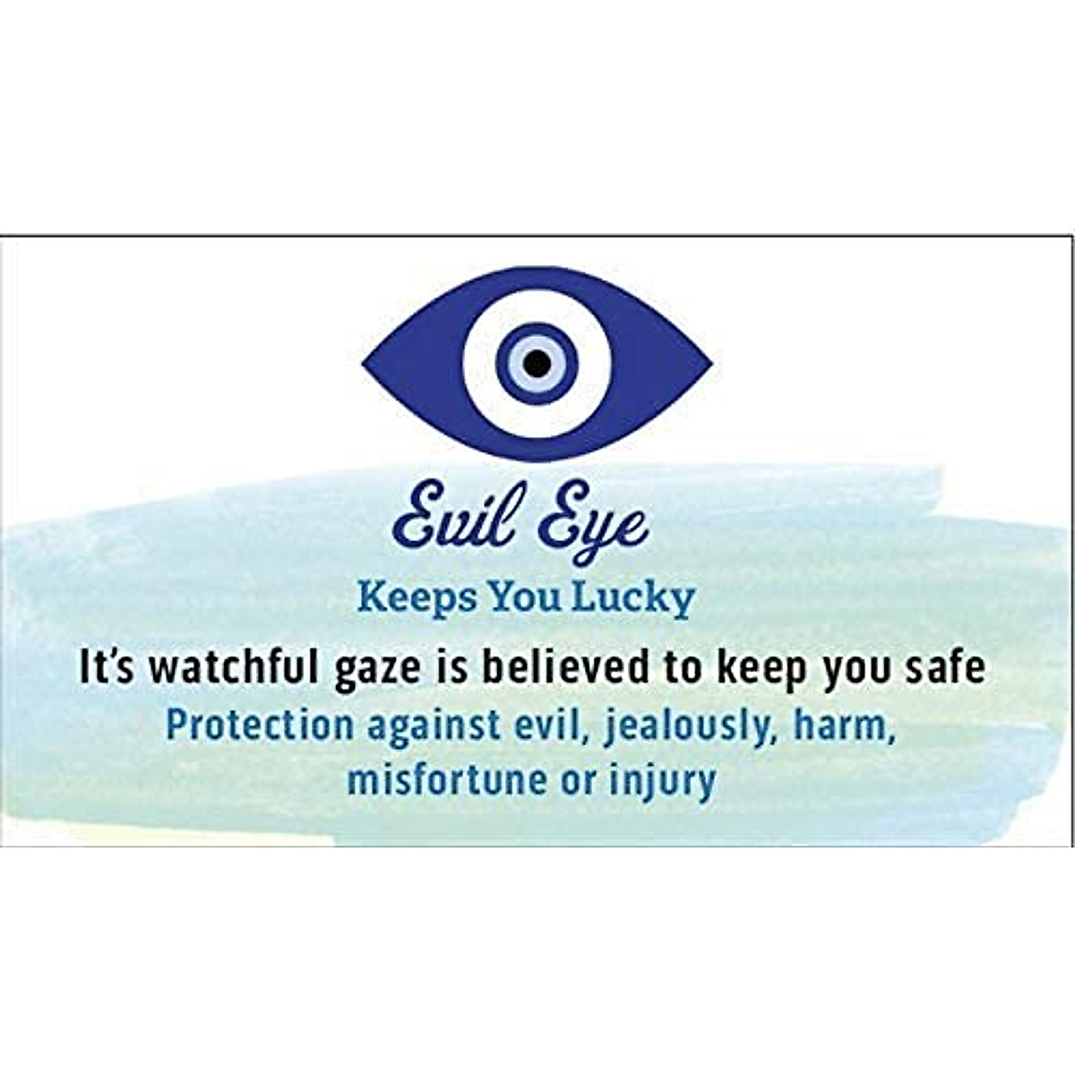 Luckyones Evil Eye, Lucky Eye Vibration DAMPENER/Shock Absorber - Set of 2 - Tennis OR Badminton. Great Gift!