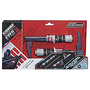 Snake Eyes: G.I. Joe Origins Ninja Strike Gear Ninja Strike Sickles with Snap Attack Action Feature, Roleplay Toys for Kids Ages 5 and Up