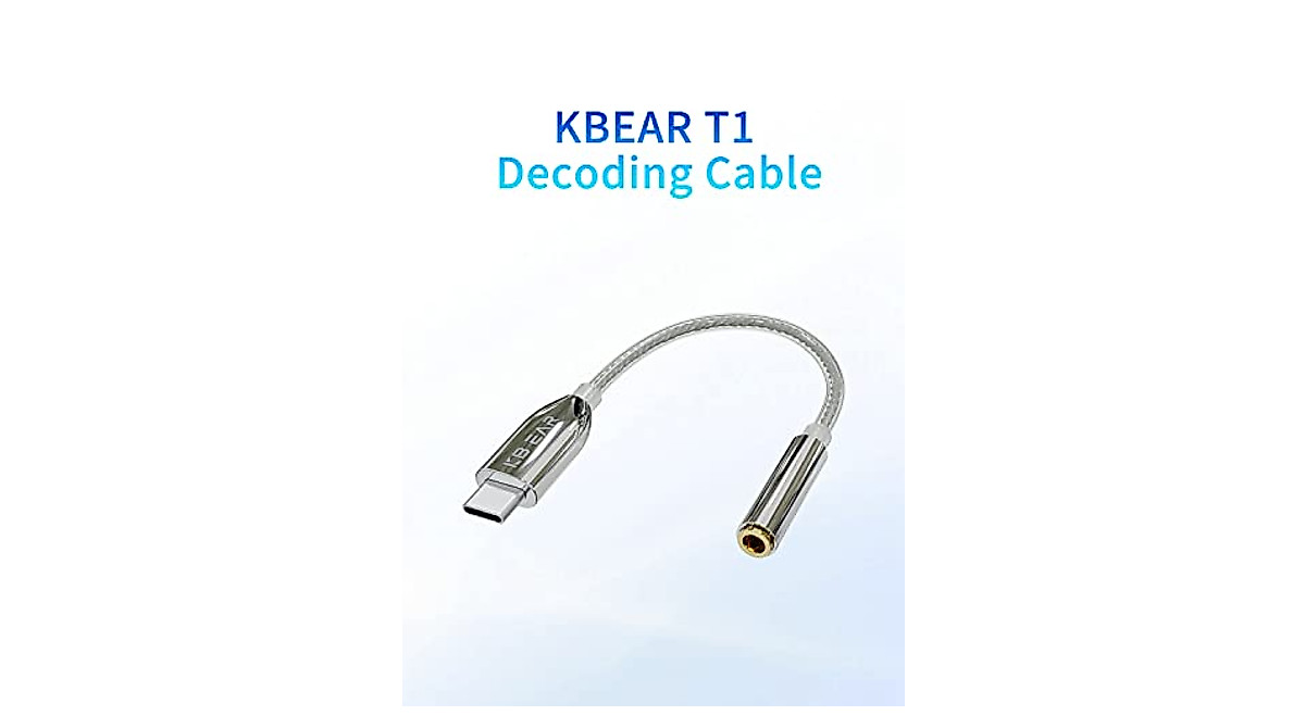 USB Type-C to 3.5mm Female Headphone Jack Adapter,KBEAR T1 Decoding ...