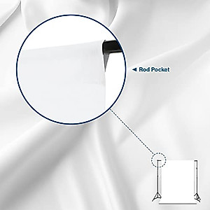 Julius Studio 10 x 20 ft. White Chromakey Photo Video Studio Fabric Backdrop, Background Screen, Pure White Muslin, Photography Studio, JSAG210