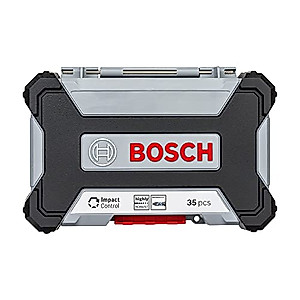 Bosch Professional 8-piece Impact Control HSS Twist Drill Bit Set (Pick and Click, HEX-9, Accessories for Impact Drivers)