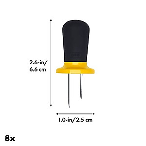 OXO Good Grips 8-Piece Corn Holder Set,Yellow,One Size