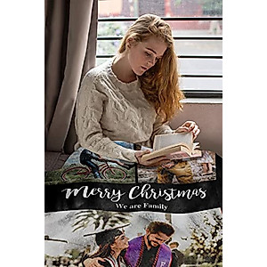 Novgarden Custom Blanket with Photo for Girlfriend/Boyfriend, I Love You Personalized Christmas for Couple Flannel Picture Throw Blankets