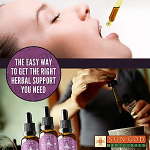 Sun God Medicinals Ra Herbals Organic Alfalfa Liquid Extract - Detox Support - 1 fl oz