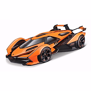 Maisto Lamborghini V12 Vision Gran Turismo Orange Metallic Special Edition 1/18 Diecast Model Car