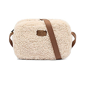 UGG womens Janey Ii Sherpa Cross Body Bag, Natural, One Size US