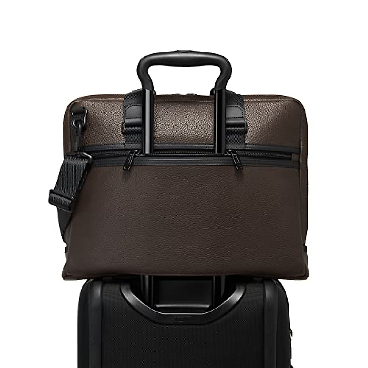 TUMI - Alpha Bravo Academy Briefcase - Dark Brown