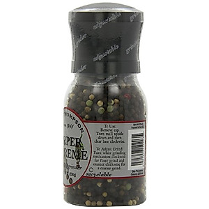 Olde Thompson Pepper Supreme, 4.8-Ounce Grinders (Pack of 2)