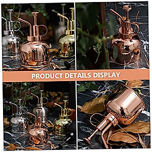 HANABASS 1PC Stainless Steel Sprinkling Can small plant watering cans for pump spray bottle spray bottles for plants Gardening Watering Pot rose gold 304 stainless steel hand pressure