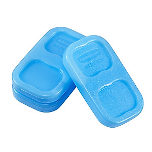 Rubbermaid LunchBlox Ice Pack, Small, Blue, 3 Pack
