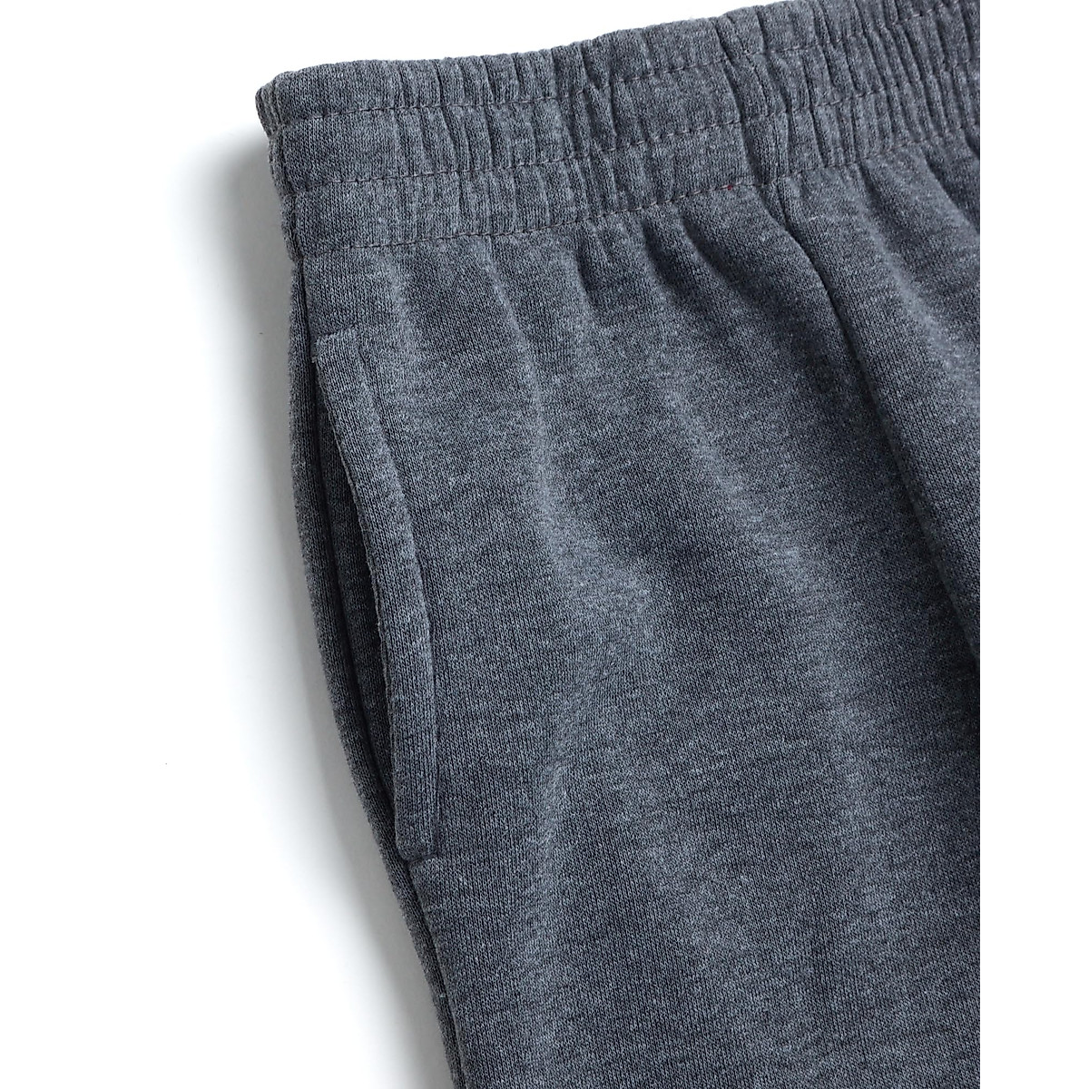 Quad Seven Boys' Active Sweatsuit - 2 Piece Fleece Zip Hoodie Sweatshirt and Sweatpants - Basic Solid Jogger Pants Set (2T-7), Size 7, Charcoal