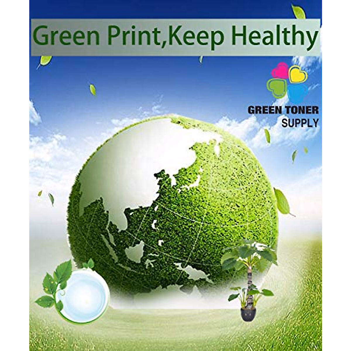 Green Toner Supply (Pack of 3) Replacement for Brother TN660 Toner Cartridge TN630 (TN 630 660) Work for HL-L2300D HL-L2305W HL-L2320D HL-L2340DW HL-L2360DW HL-L2380DW MFC-L2700DW Printer