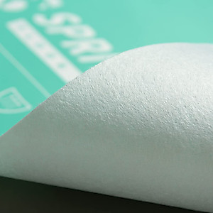 Spriteshield 39" x 100' Heavy-Duty Temporary Floor Protection for Construction & Renovation, Green, Surface Protection Film for Hardwood Floors, Tile&Hard Paint Protection. (S-180G 39" x 100')