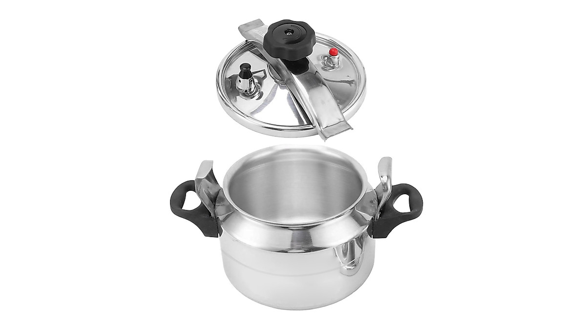 4L Aluminum Pressure Cooker - Safe, Efficient Canning Pot