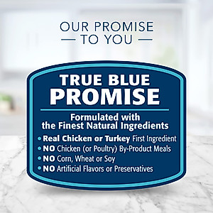 Blue Buffalo Tastefuls Spoonless Singles Adult Pate Wet Cat Food Variety Pack, Chicken and Turkey Entrées, 2.6-oz Twin-Pack Trays (12 Count - 6 of Each Flavor)