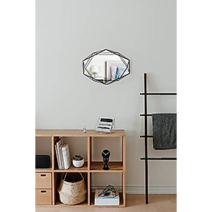 Umbra Prisma Wall Mirror,Black