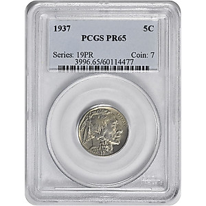 1937 P Buffalo Nickel PCGS BU