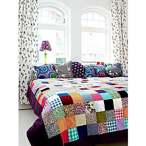 10" x 10" 50 PCS 100% Cotton Fabric Bundles for Quilting Sewing DIY & Quilt Beginners, Quilting Supplies Fabric Squares