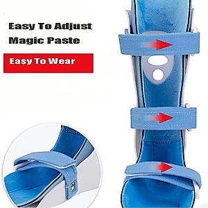 UZIAH Kids Drop Foot Splint Othopedic Ankle, Foot Brace Night Splint Support ​For Ankle Sprain Fracture Fixation Brace for Varus Correction Foot Support,Right,S